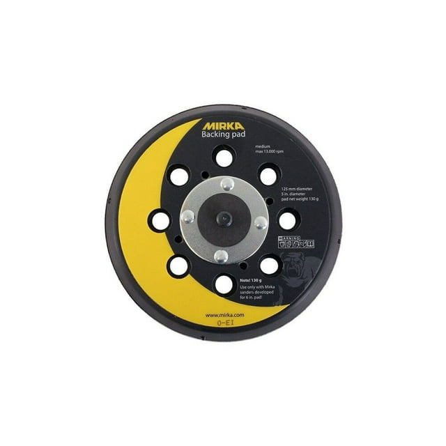 Mirka 5 Inch 28 Holes Grip Backup Pad - Walmart Business Supplies