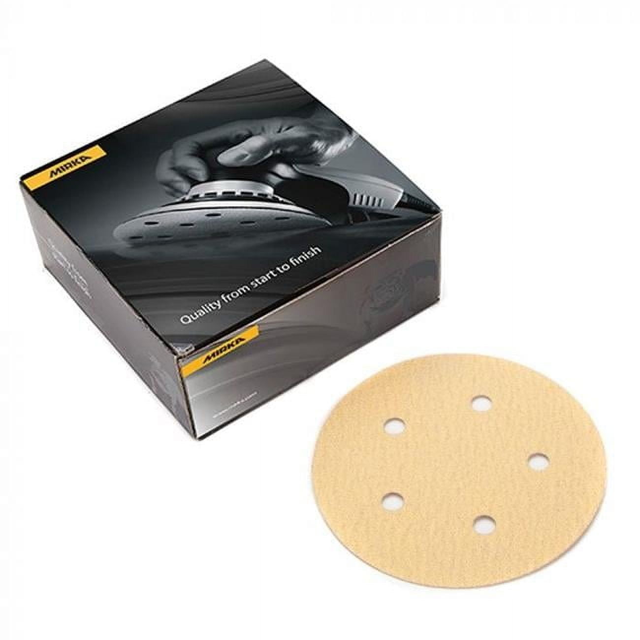 Mirka 5 x 5H PSA C-Weight Latex Paper, Gold - 150 g - 100 per Box - Walmart.com