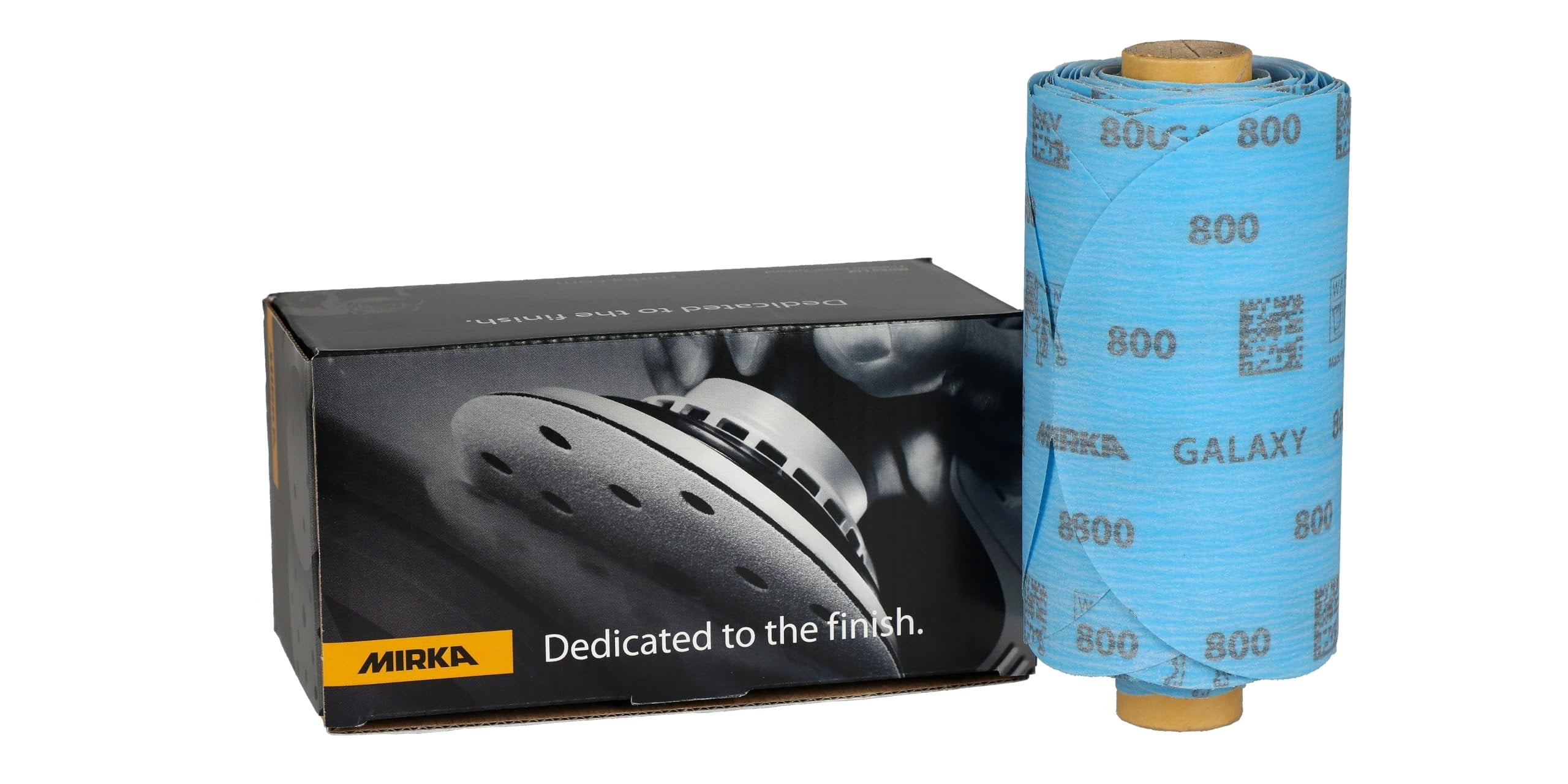 Mirka Galaxy Sandpaper 5 inch - Grit 800, 100 Discs/Linkroll - Self ...