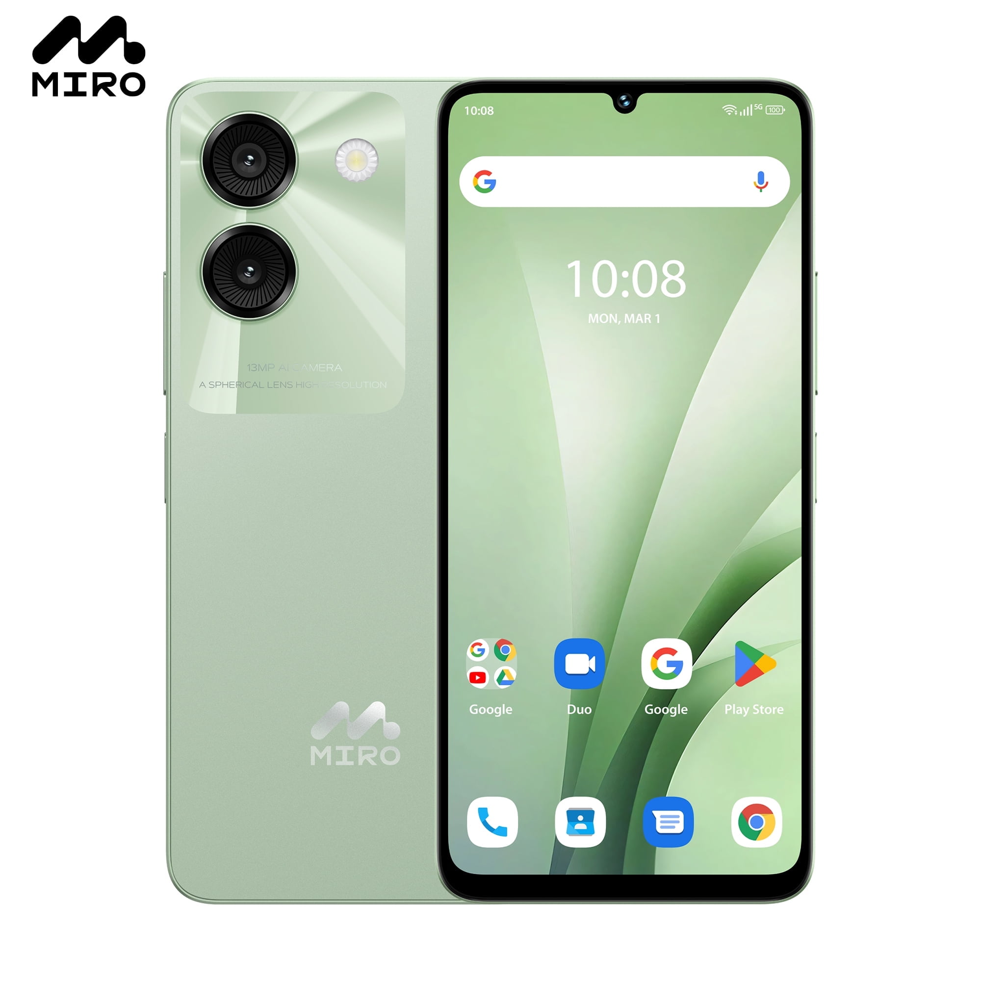 Miro A67 Unlock 8Core Android 14GO 6.75''HD Large Screen Smartphone ...