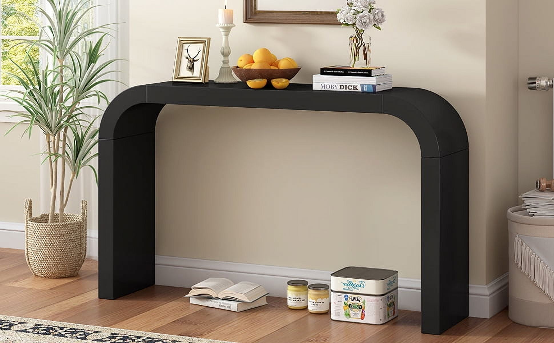 Mirod Modern Minimalist Console Table,Elegant and Versatile Design ...