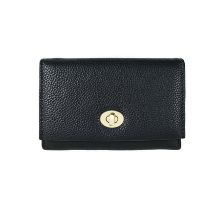 AURARMLET Men Clutch Wallet Rfid Blocking Black Casual Short Purse for ...