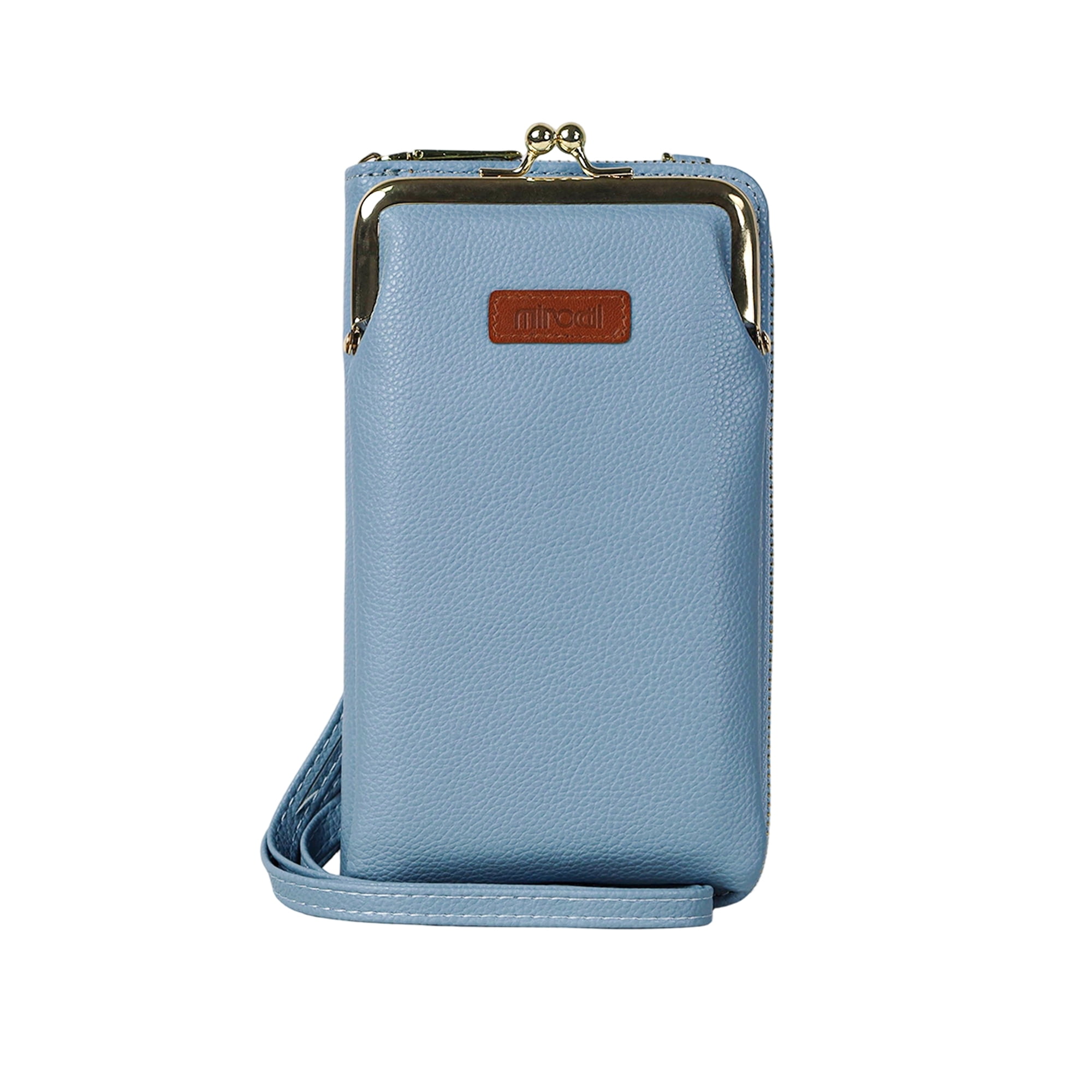 Miroddi Small Cell Phone Crossbody Bag Purse for Women, PU Leather ...