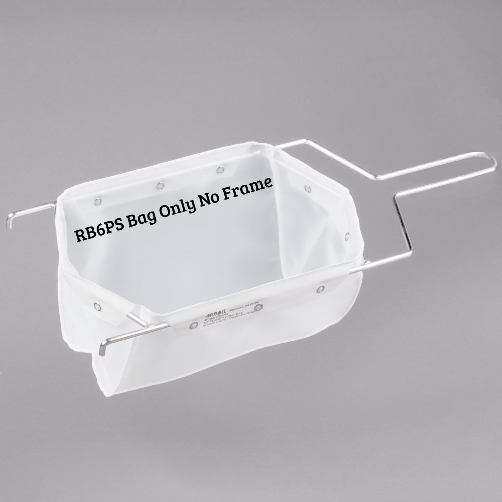 Miroil Deep Oil Handle Fryer Filter Bag, EZ Flow, No Frame Included ...