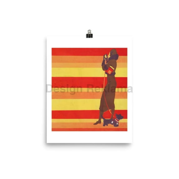 Mirone Deodato Clothing Shop Milan, Italy circa 1934. Unframed Vintage ...