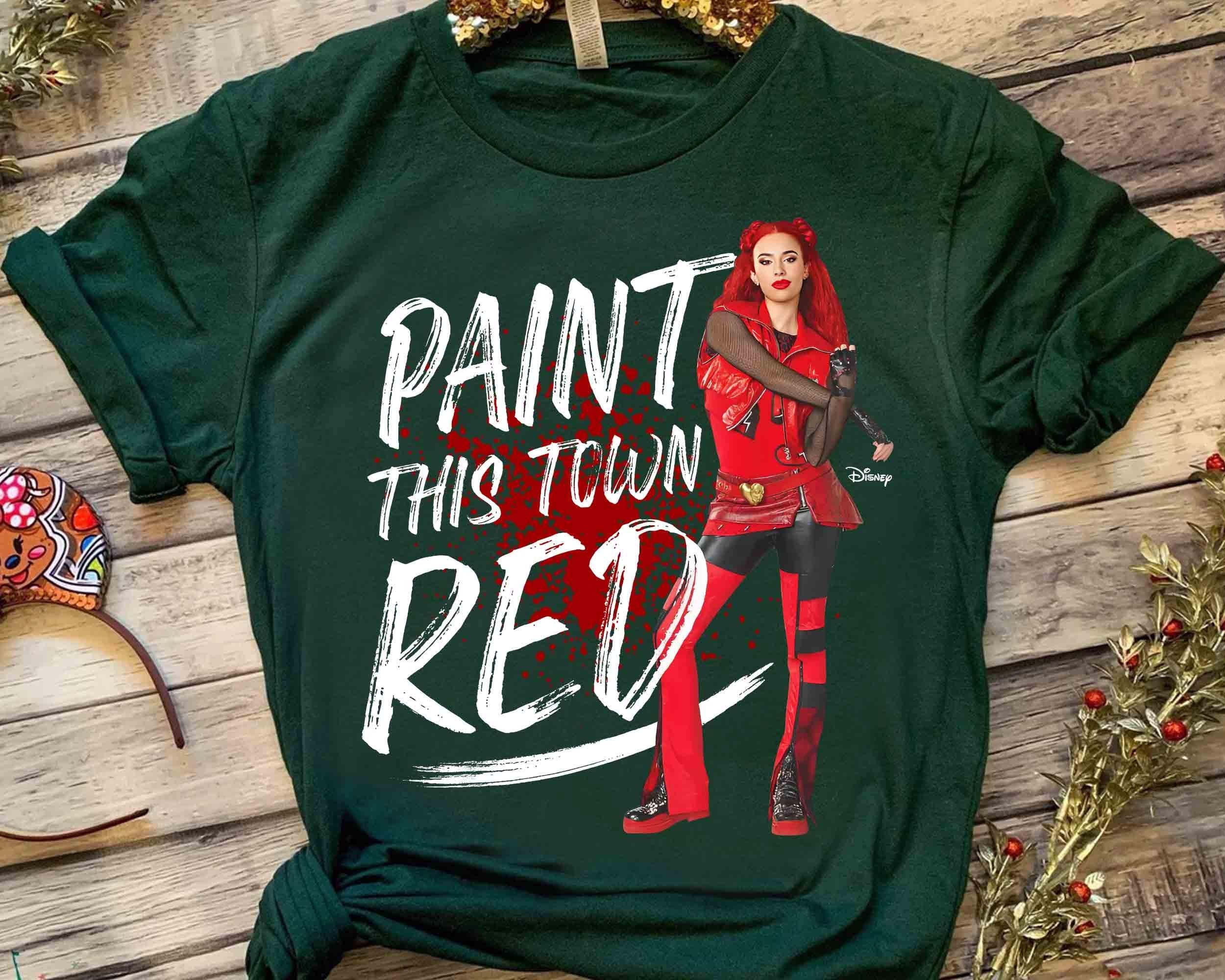 Miroza The Rise Of Red Paint This Town Shirts, Disney Descendants 4 ...