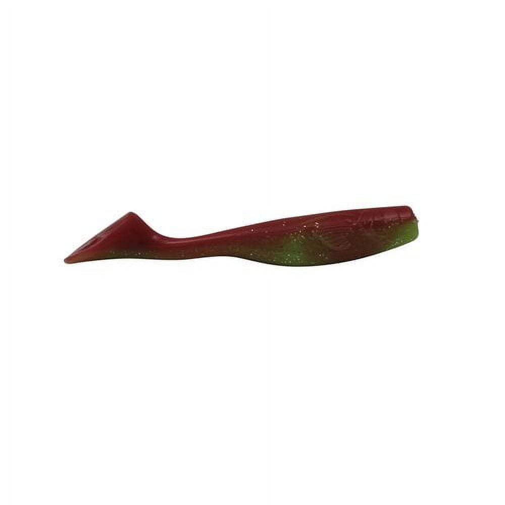 MirrOlure 4" Soft Shad Fishing Lure, Electric Chicken - Walmart.com