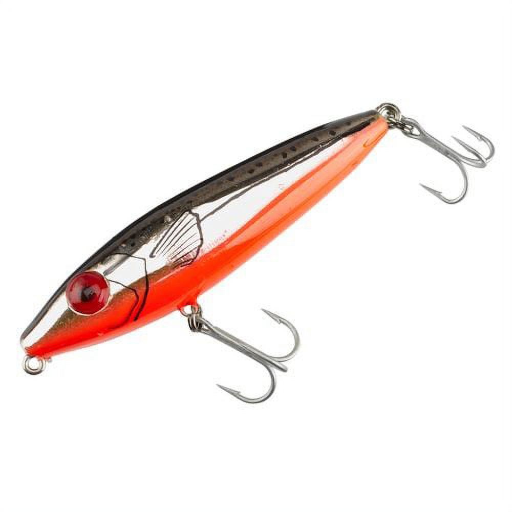 Mirrolure 83MR-GCRBO She Dog Gold Chrome/Black Orange 4" Fishing ...
