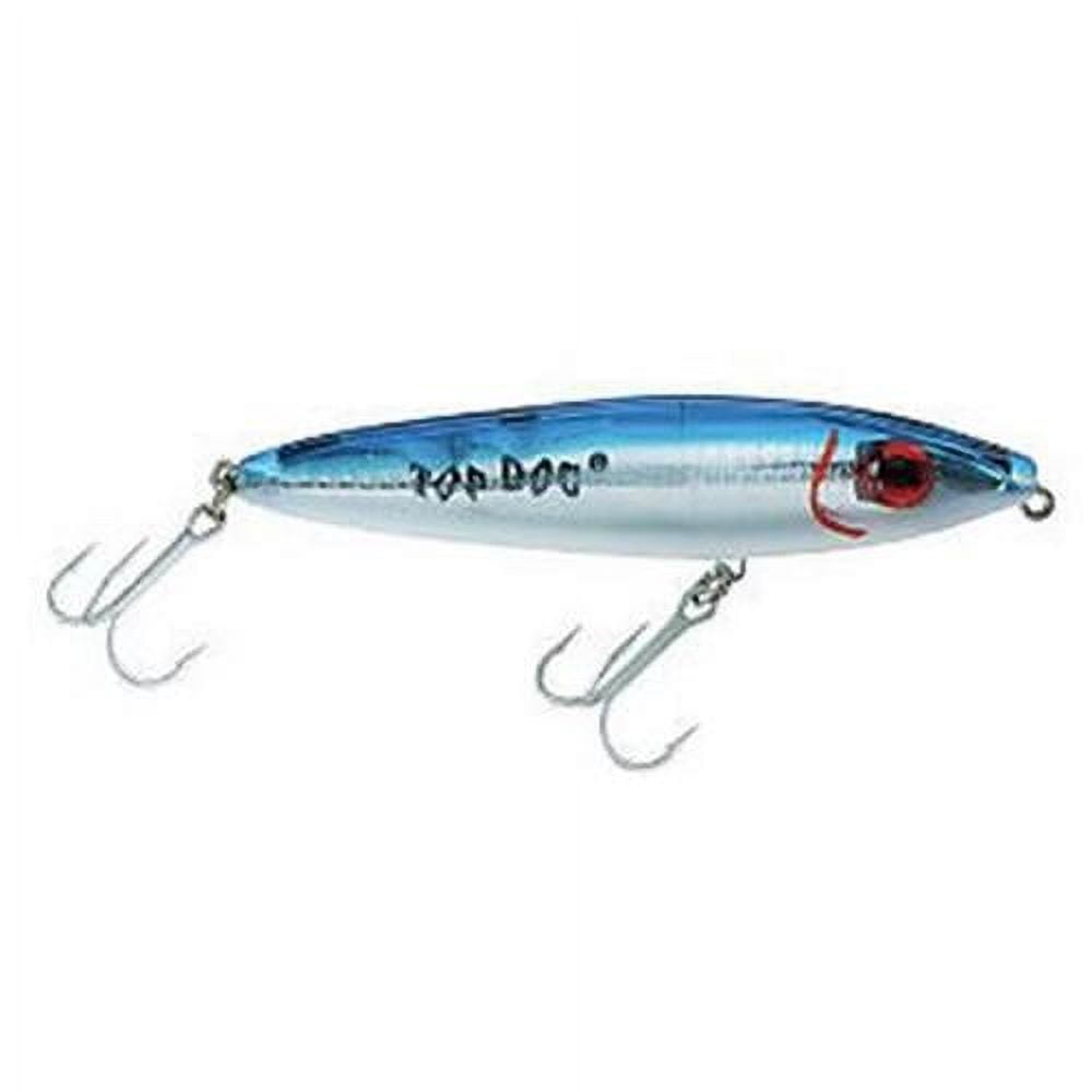 Mirrolure 84MR-24 Blue/White Minnow Fishing Jerkbait Saltwater Lure ...
