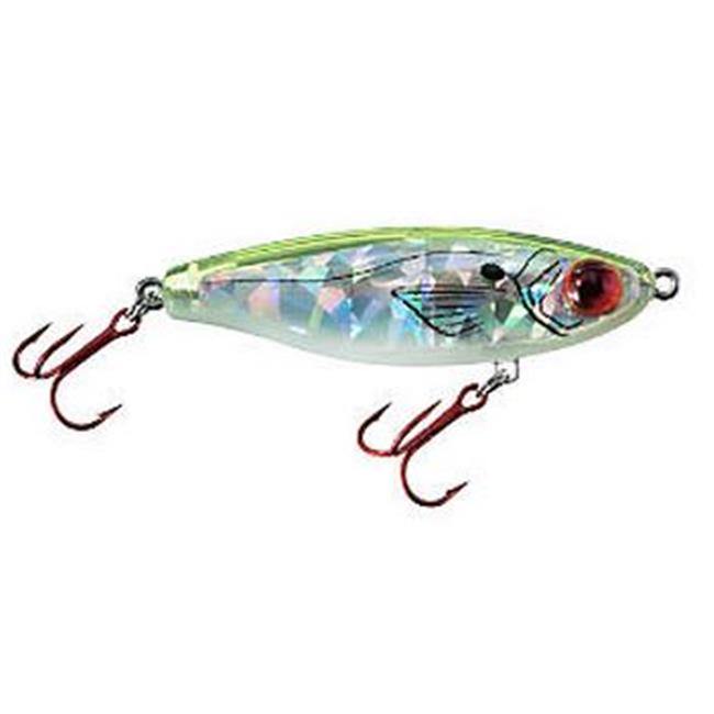 Mirrolure S25MR-CFPR Hot Pink Chartreuse Belly Holographic Fish Jerkbait Lure - Walmart.com