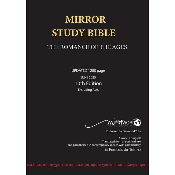 Mirror Bible-OE, (Paperback) - Walmart.com