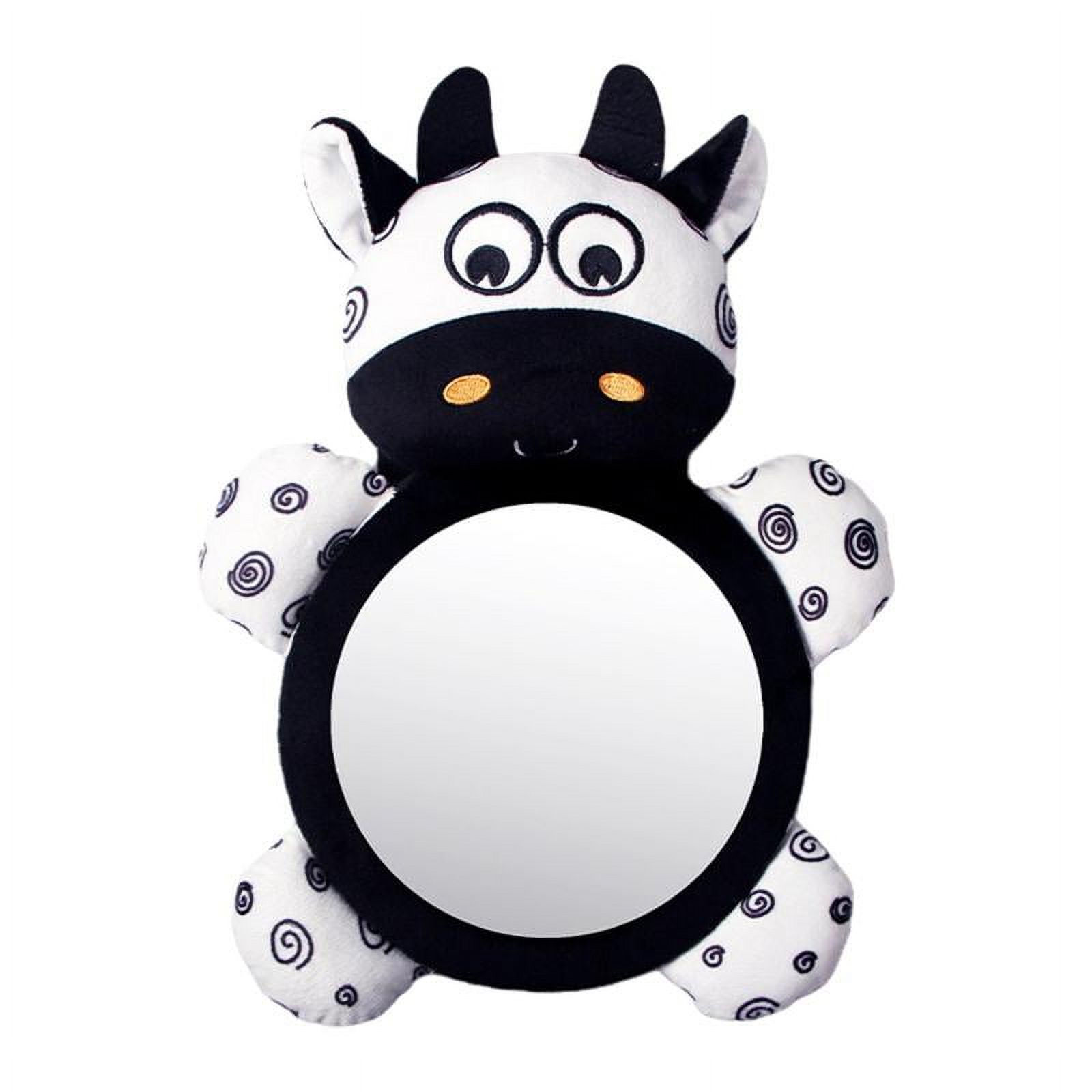 Mirror Car Seat Back View Mirror Reflector for Newborn Kids Cow ...