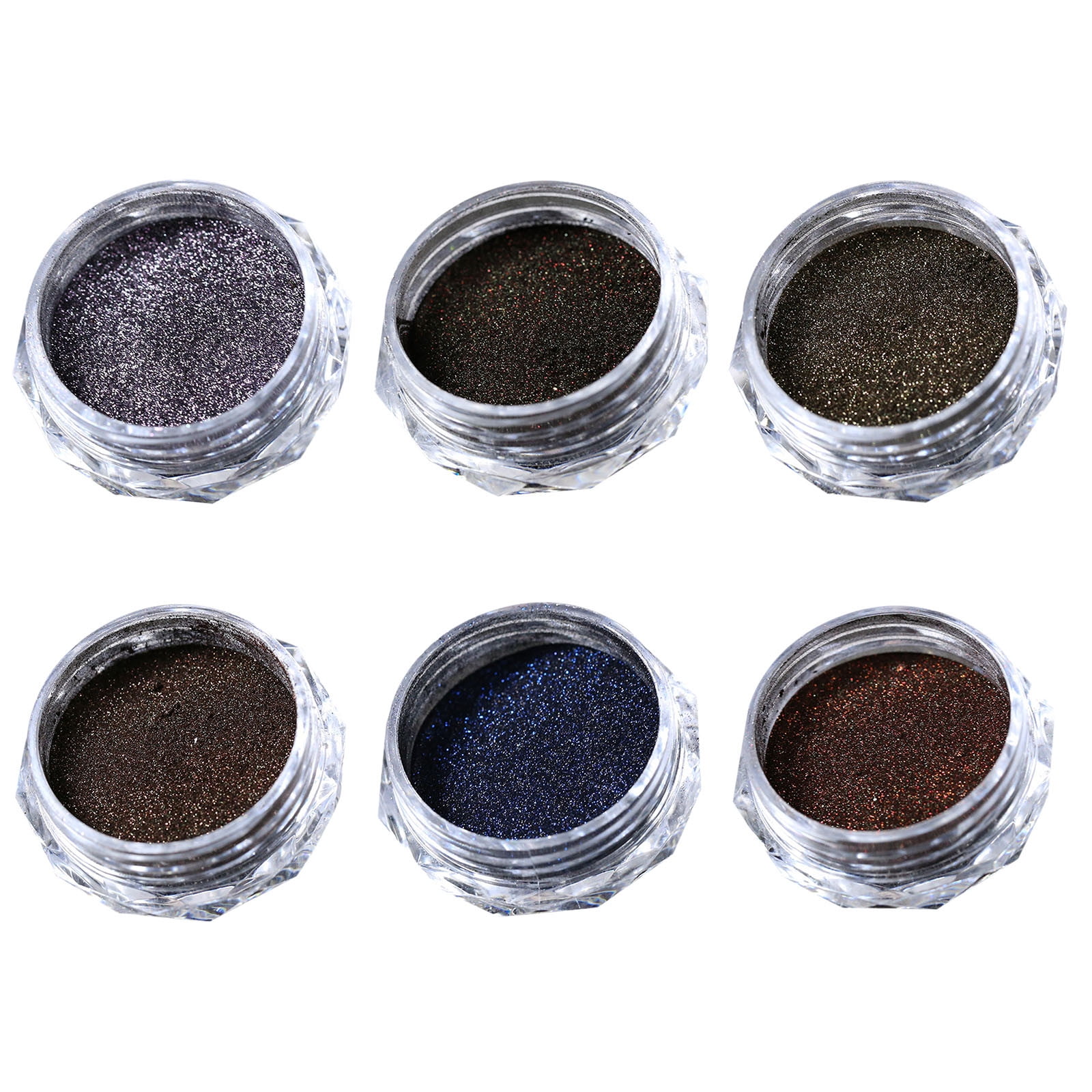 Mirror Chrome Nail Powder Set - Metallic Rose Gold Chrome Nail Powder ...