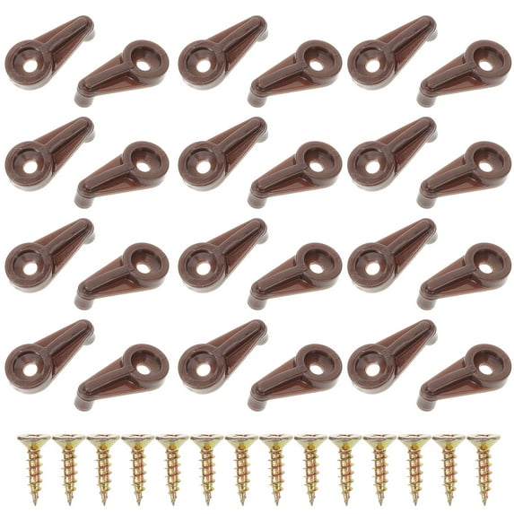 HAKIDZEL Glass Securing Clips For Wall Mounting Plastic 1 Set - Walmart.com