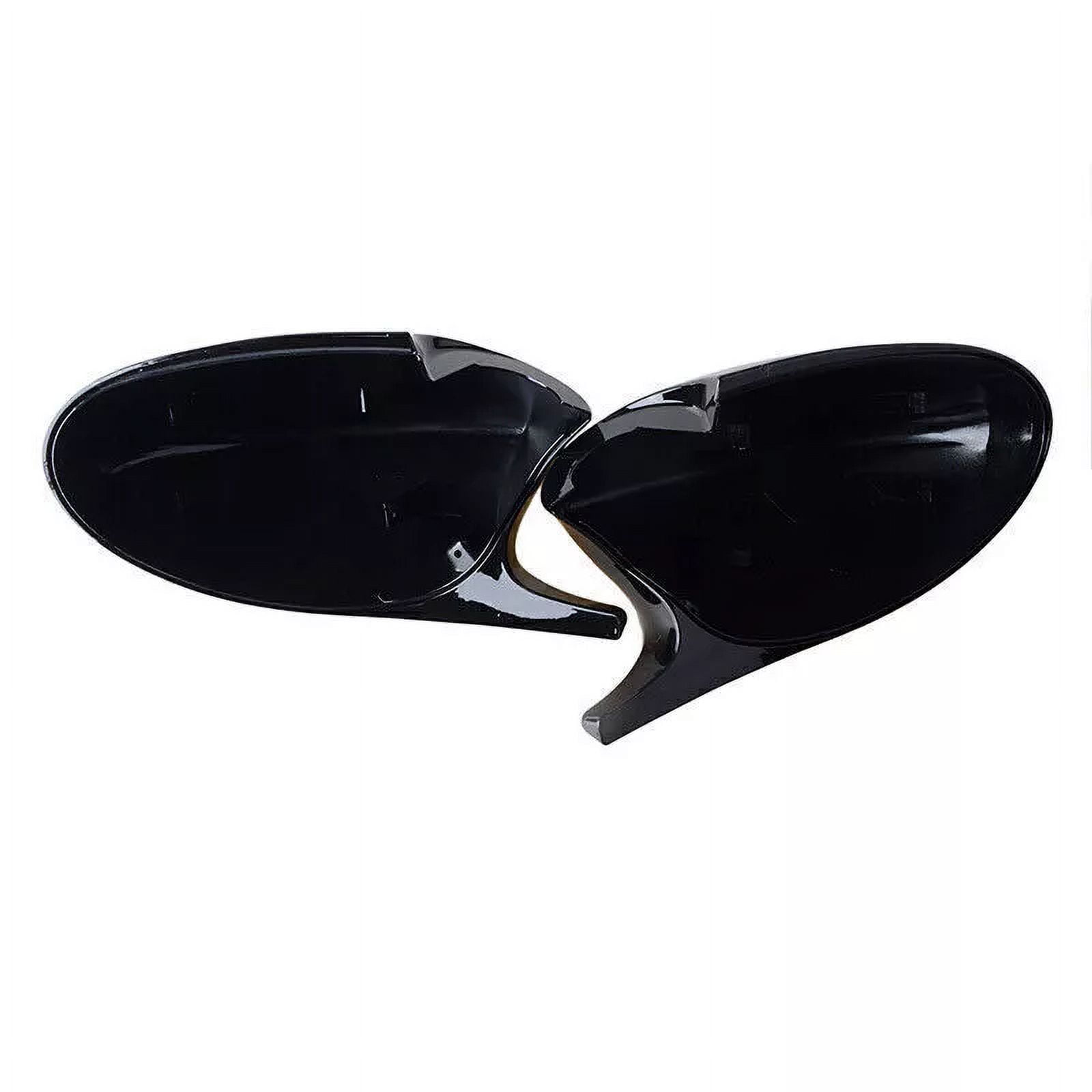 Mirror Cover Caps For Kia Forte, Easy Install Glossy Black Side Door ...