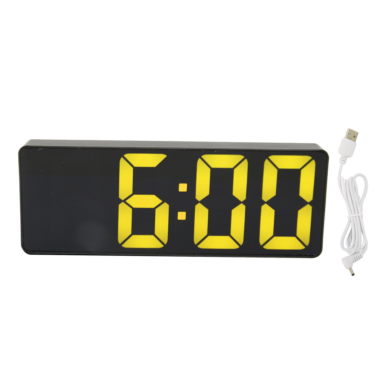 Mirror Digital Clock, LED Alarm Clock with Dual Alarm, for Bedroom ...