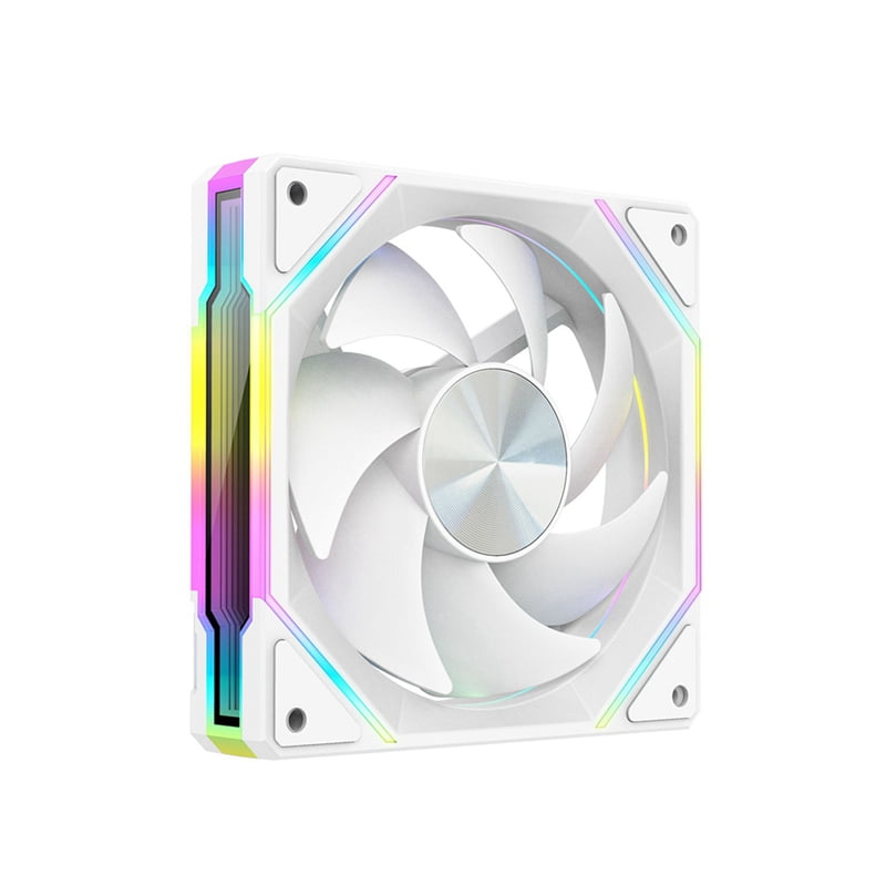 Mirror Fan RGB 120mm High Airflow PC Fans Ultra-Quiet PWM Speed Control ...