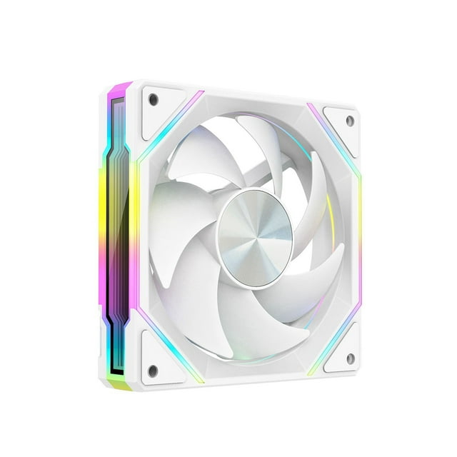 Mirror Fan RGB 120mm High Airflow PC Fans Ultra-Quiet PWM Speed Control ...