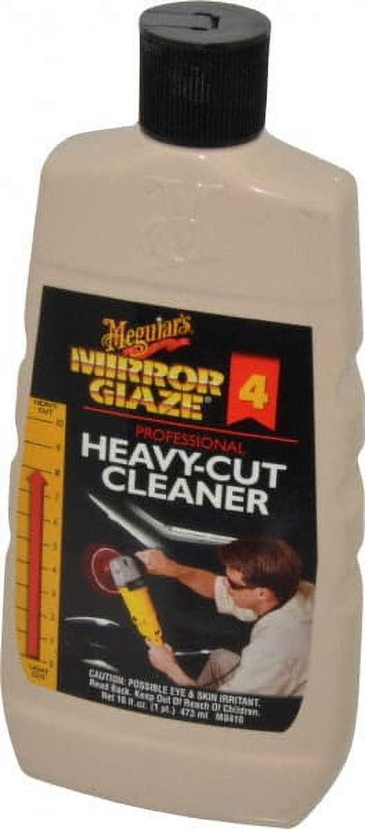 Mirror Glaze MEGUM0416 Automotive Heavy Cut Cleaner 16 oz Bottle ...