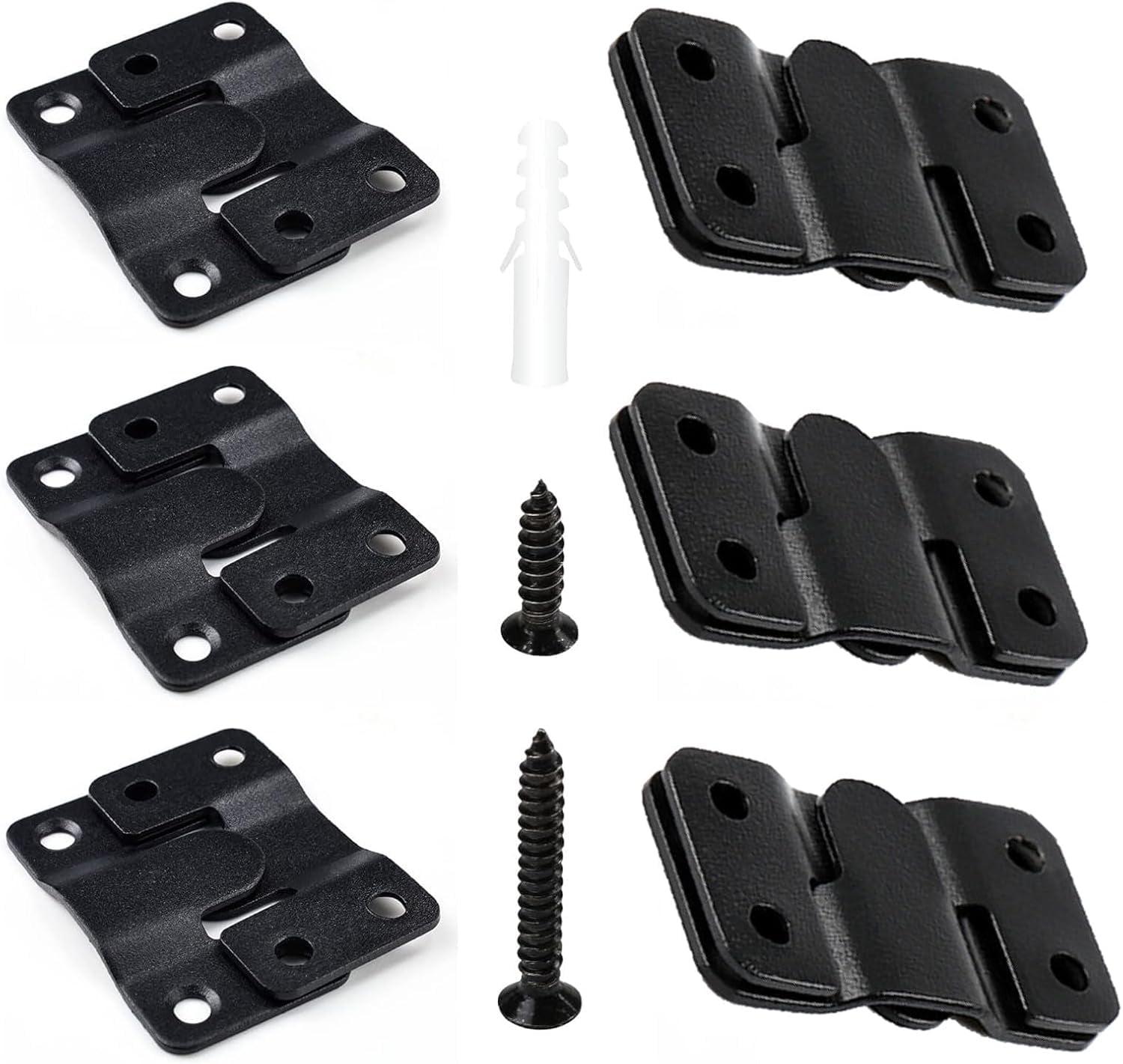 Mirror Hanging Kit Metal Mirror Holder Clip,Steel Frameless Mirror ...