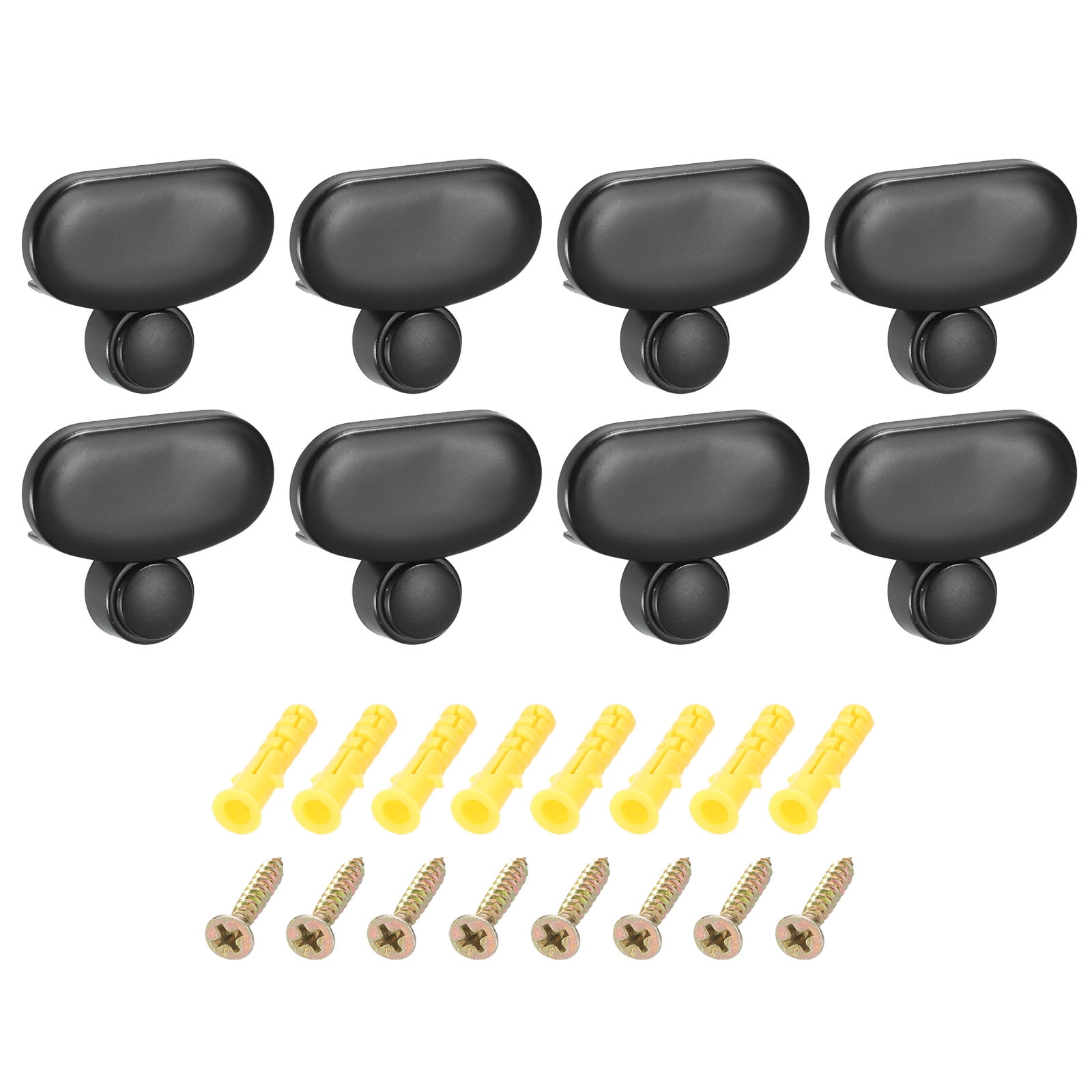 Mirror Holders Clips, 8Pcs Mirror Mounting Clips for 3-5mm Thick Mirror ...