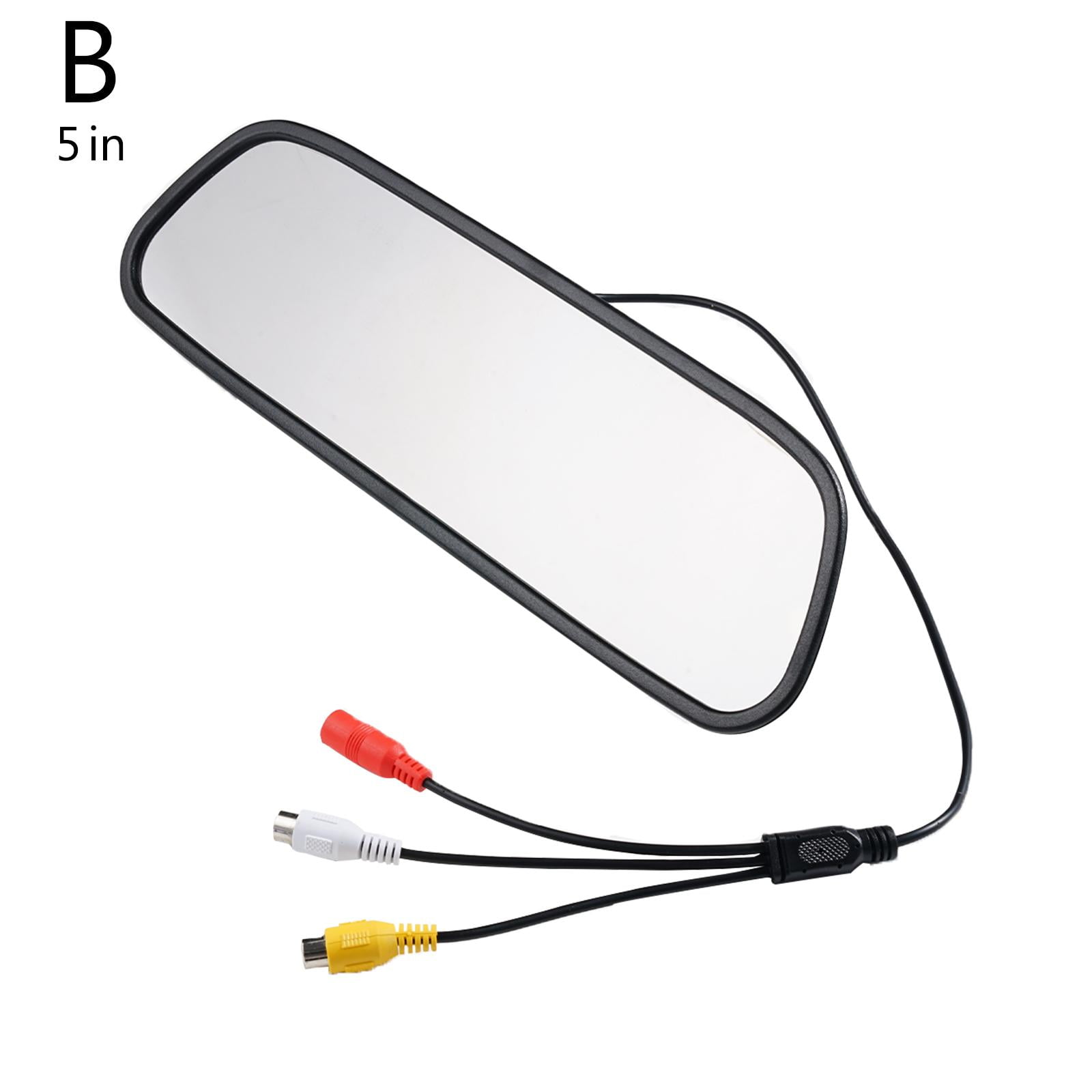 Mirror LCD Monitor Car Rear View Tool Night Vision HD Camera Cam Backup ...