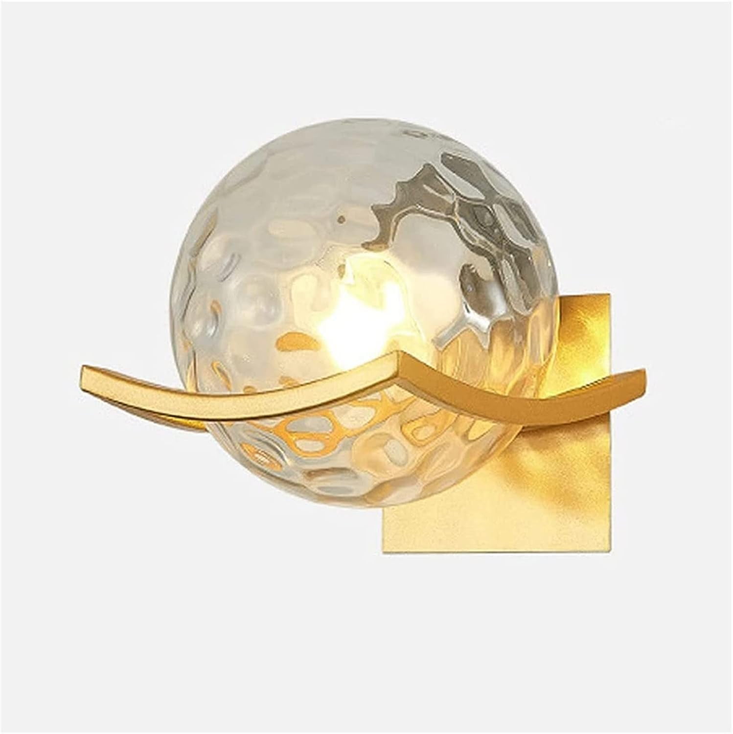 Mirror Lamp - Mirror Front Light with Glass Shade LED Wall Light Mid ...