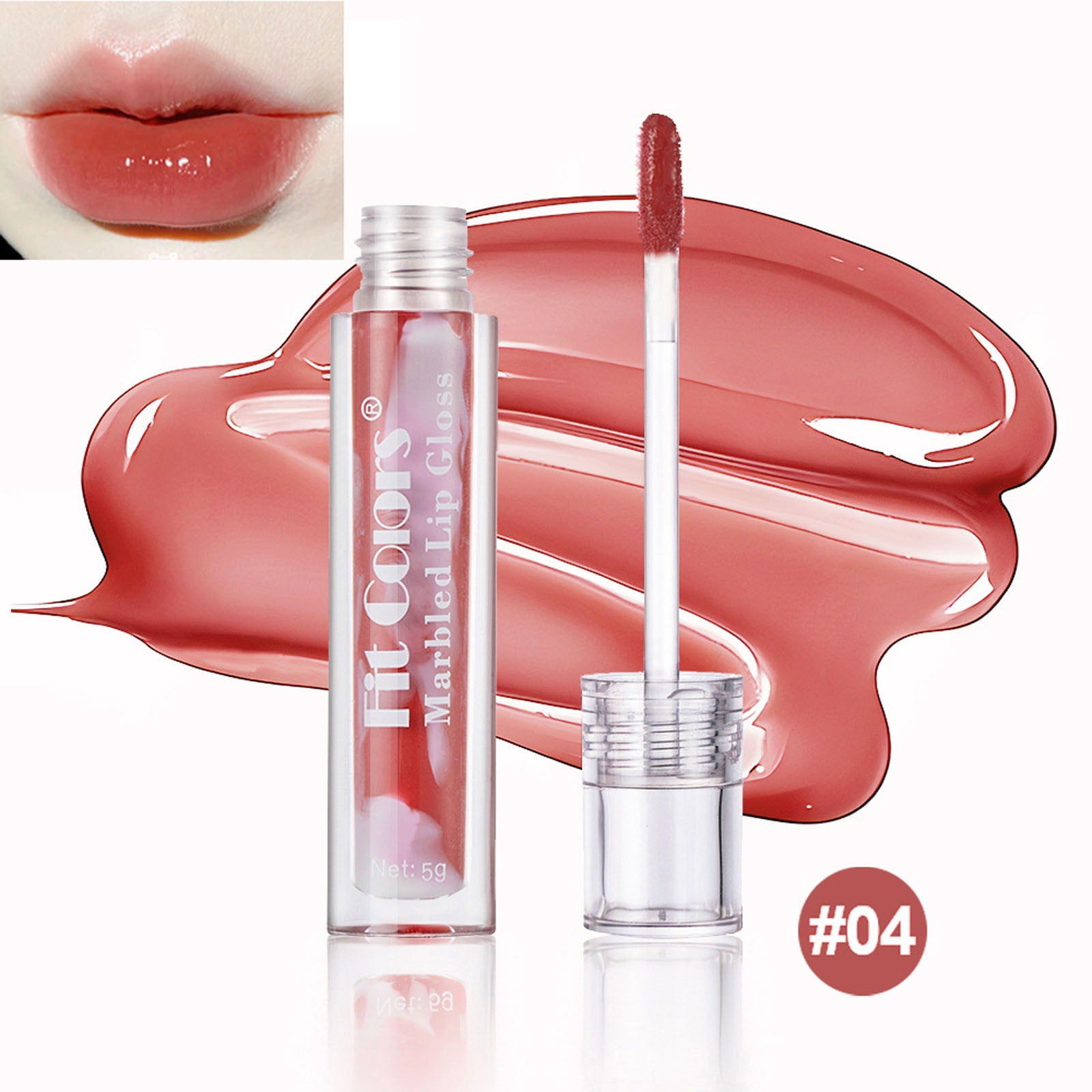 Mirror Lip Glaze - Hydrating Lip Gloss with Long-Lasting Color ...