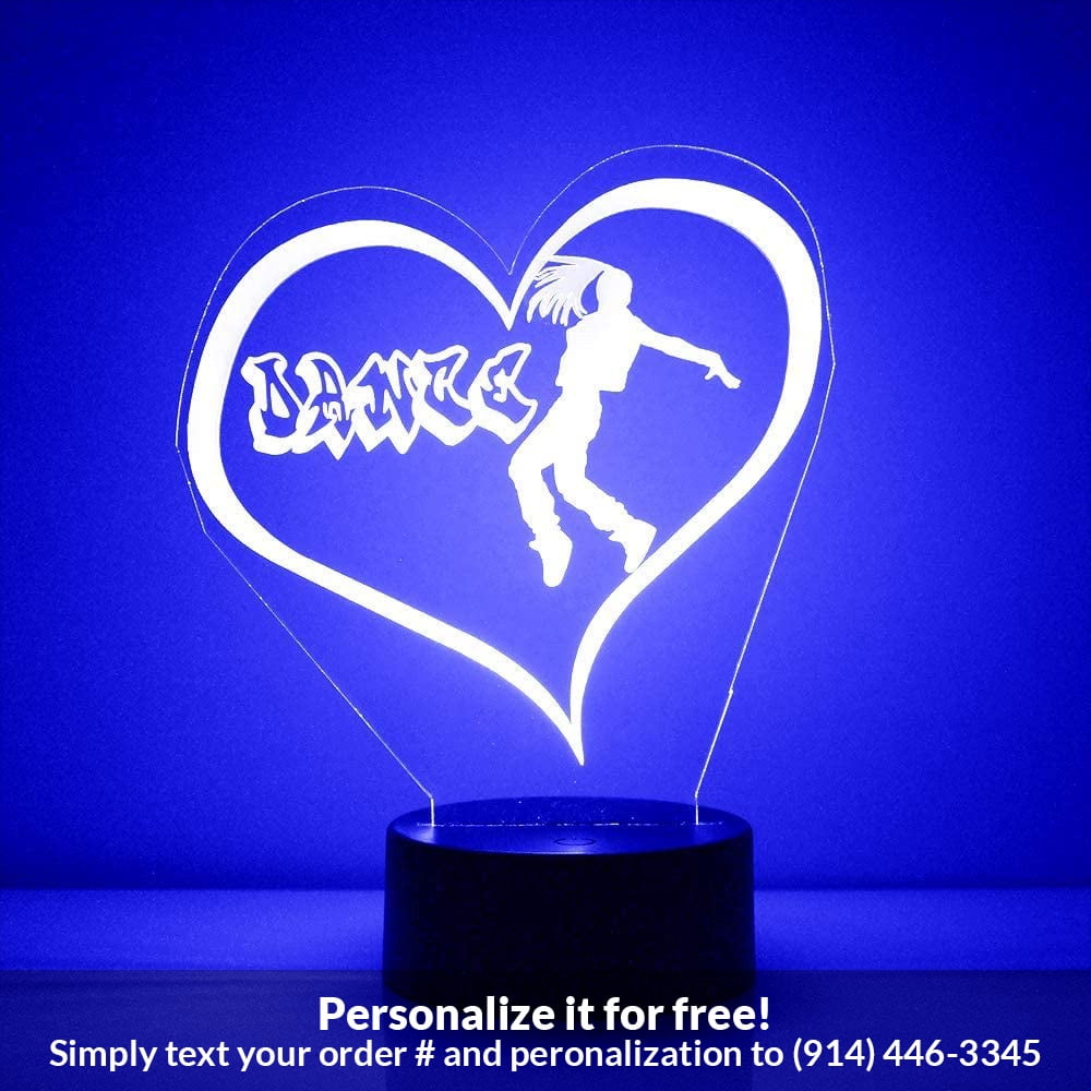 Mirror Magic Store Hip Hop Dancer Color Changing Personalized LED Light ...