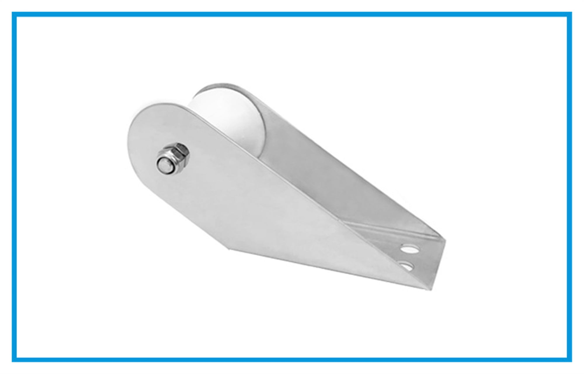 Mirror Marine Grade Stainless Steel 316 Boat Bow Anchor Roller Bracket ...