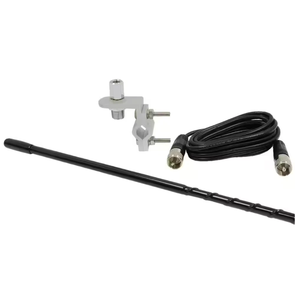 Mirror Mount Fiberglass CB Antenna Kit in Black, 3 Ft. - Walmart.com