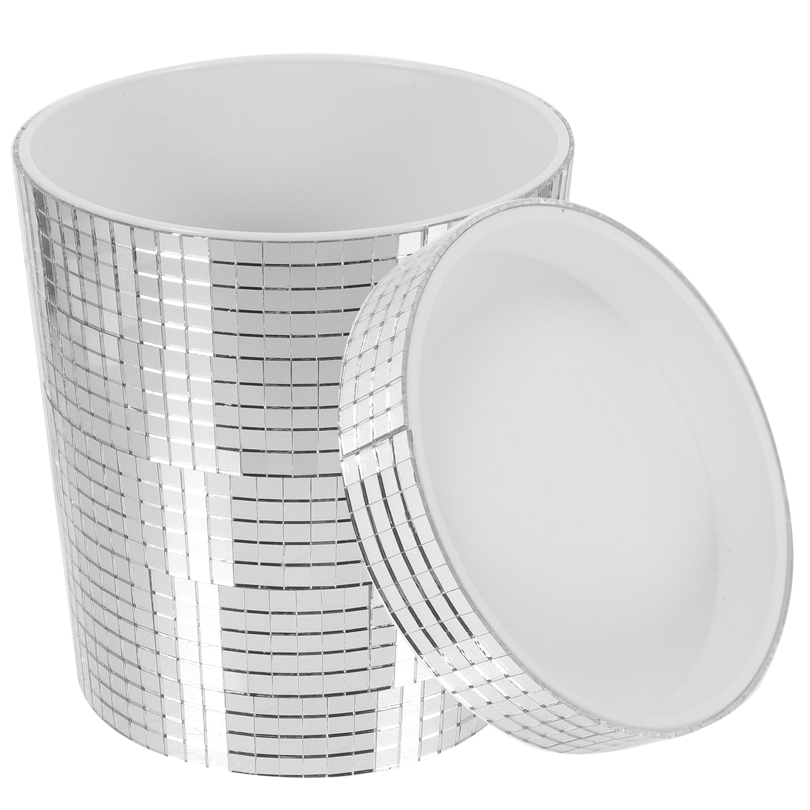 Mirror Planter Pot Disco Planter Hotel Decoration 12.80X11.50X10.50CM ...