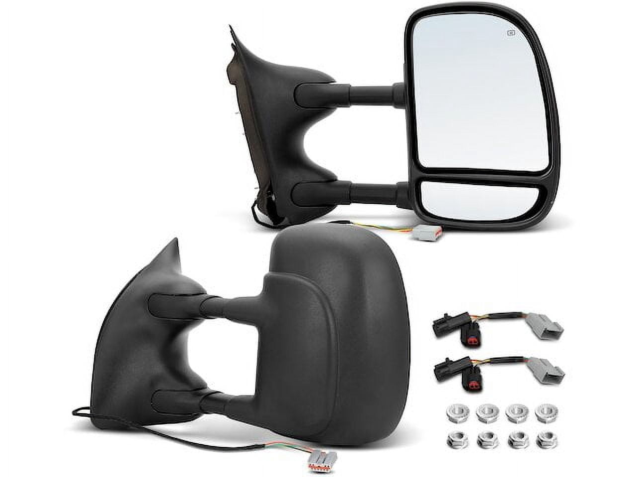 Mirror Set 2 - Compatible with 1999 - 2007 Ford F-350 Super Duty 2000 ...