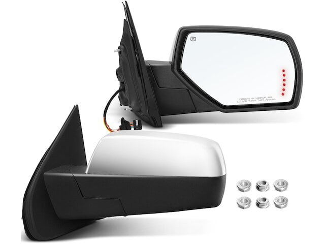 Mirror Set 2 - Compatible with 2015 - 2018 Chevrolet Silverado 2500 HD ...