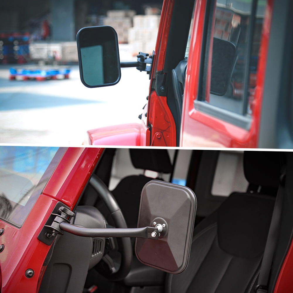 Mirror Side View Mirrors Door Off Mirror Rectangular Mirrors 4x4 Off ...