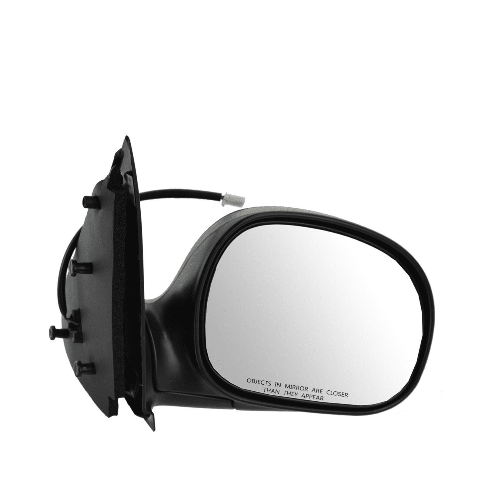 Mirror Side View Power Textured Black RH Right Passenger Side Fit for ...