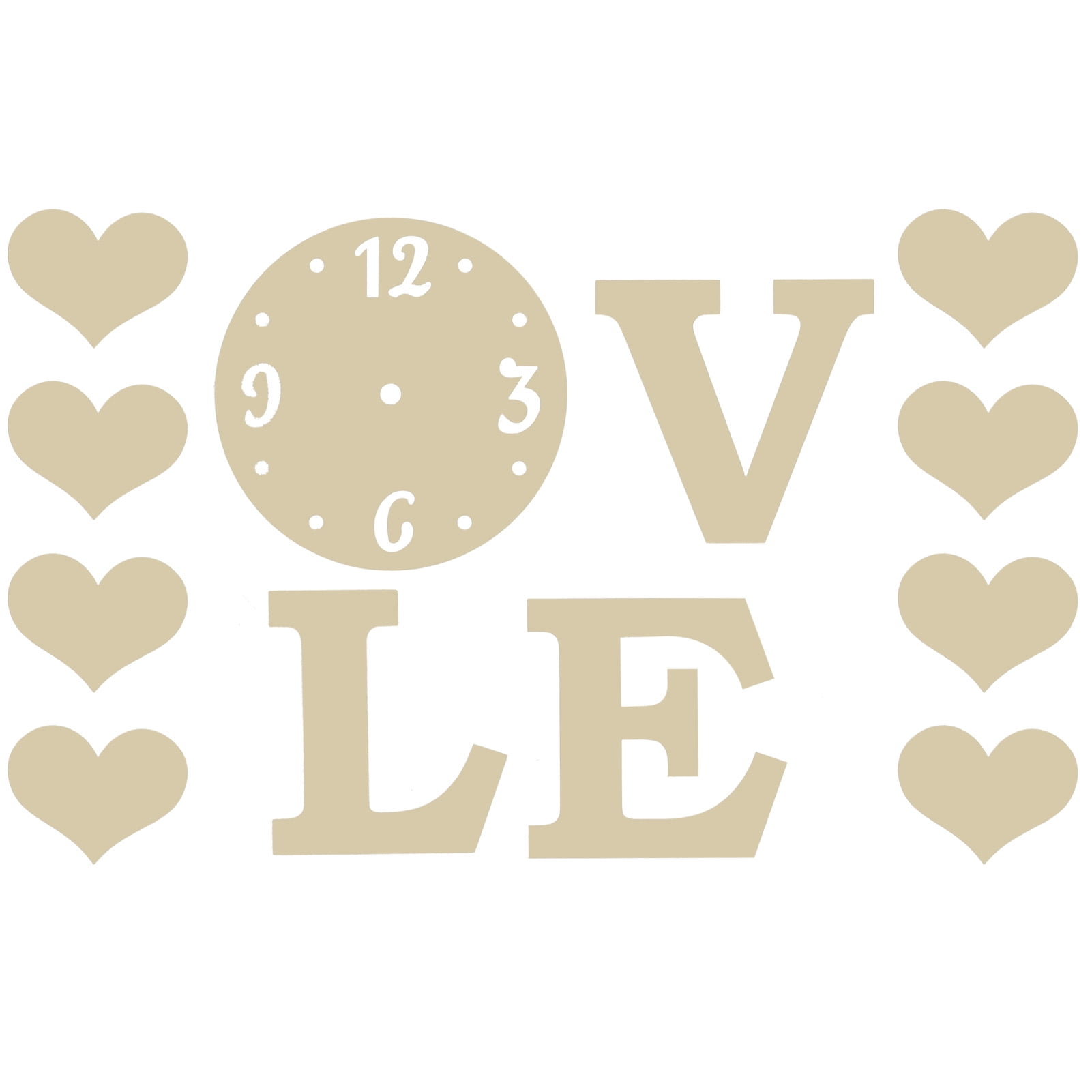 Mirror Surface Frameless Wall Clock Stickers DIY Wall Decoration for ...