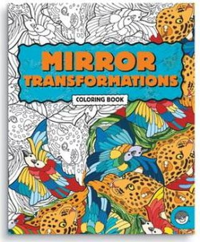 Mirror Transformations Coloring Book - Walmart.com