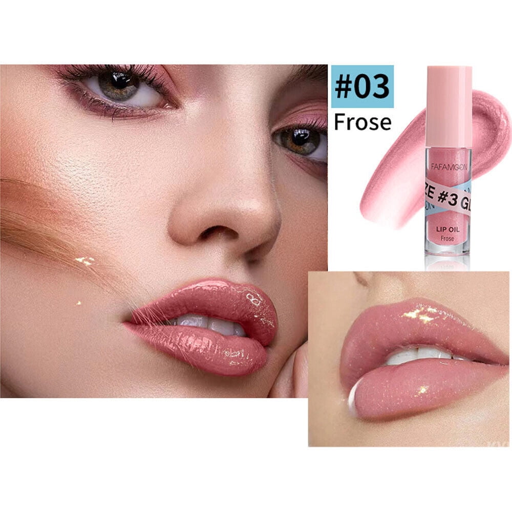 Mirror Water Lip Gloss Glaze Glass Clear Lip Oil Waterproof Liquid ...