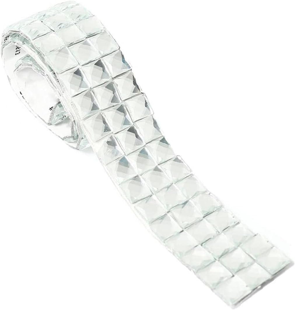 Mirror-like Surface Adhesive Mosaic Stickers, Crystal Diamond Stickers ...