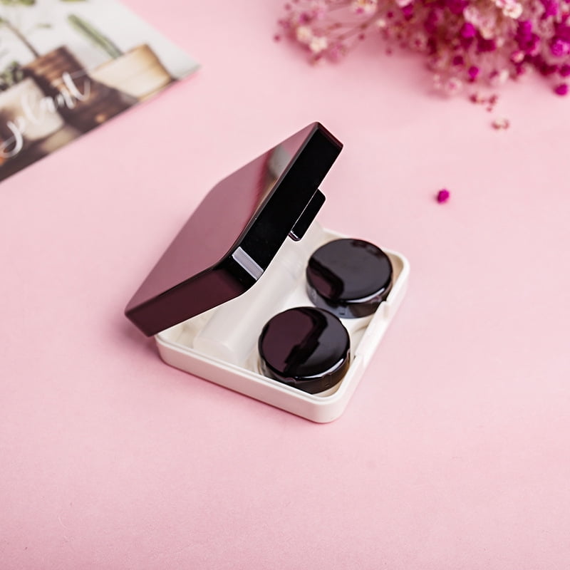 Mirror myopia contact lens box simple beauty contact lens companion box ...