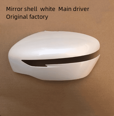 Mirror shell white-For NISSAN QASHQAI Rearview mirror housing Turn ...