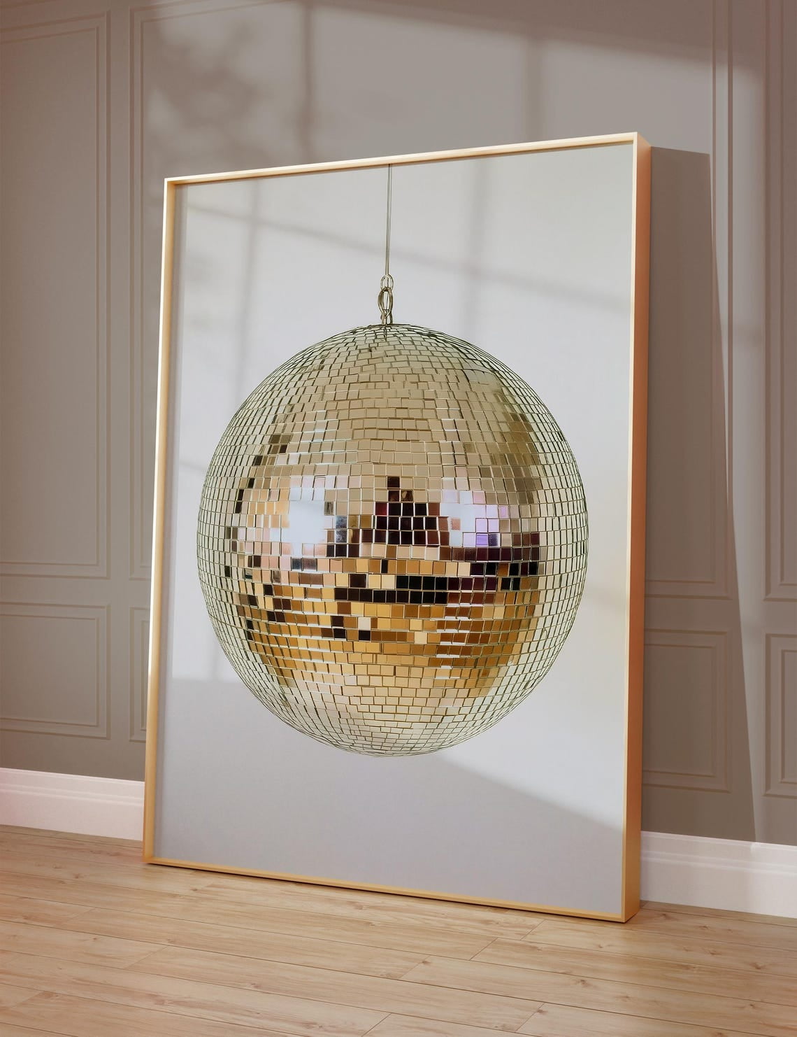 Mirrorball Poster, Disco Ball, Y2K Room Decor, Funky Maximalist Wall ...