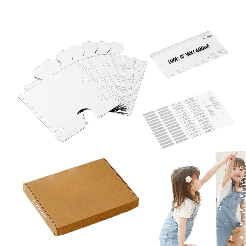 Mirrored Growth Chart, Mirrors Growth Chart, Puzzle Growth Chart ...