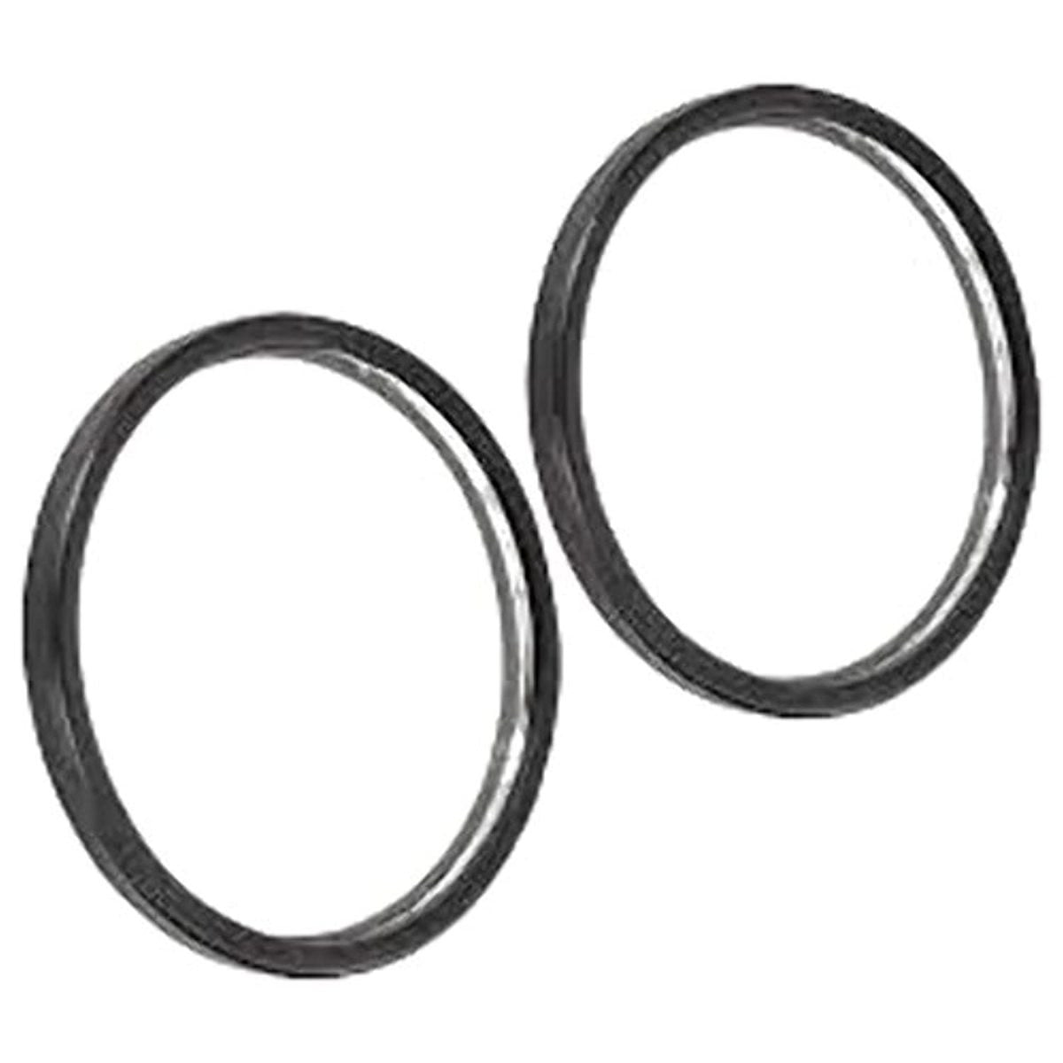 Mirrors 2 Inch Convex Blind Spot Mirror Black Border w/Adhesive Set of ...