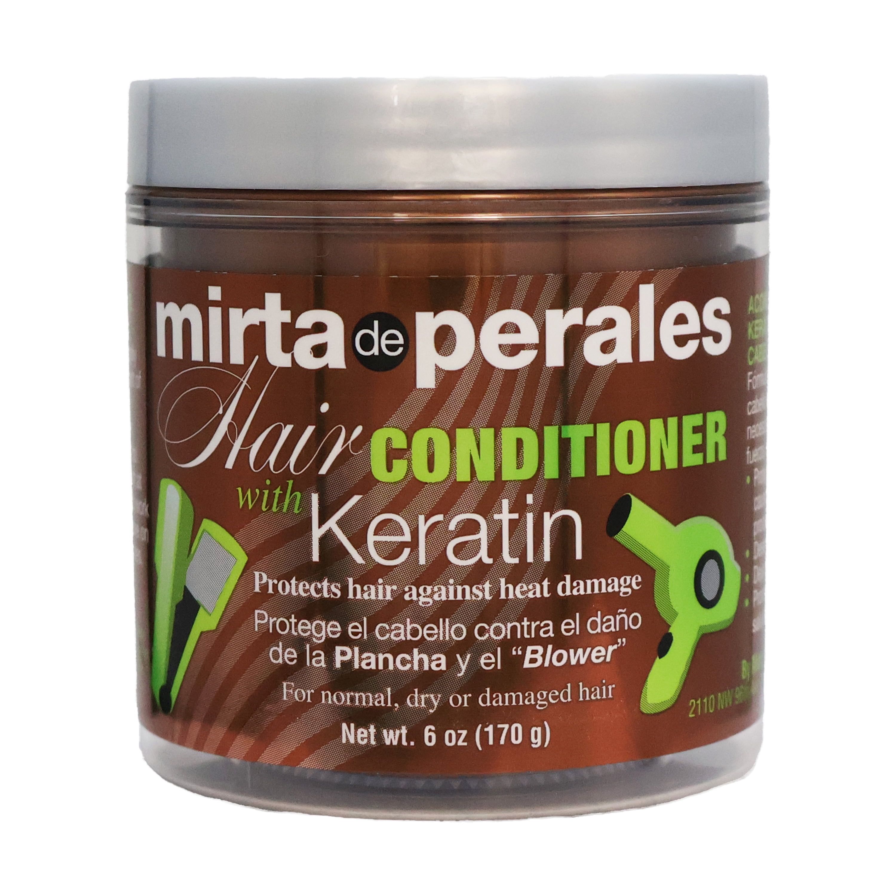 Mirta De Perales Hair Conditioner with Keratin, 6 Oz.,Pack of 6 ...