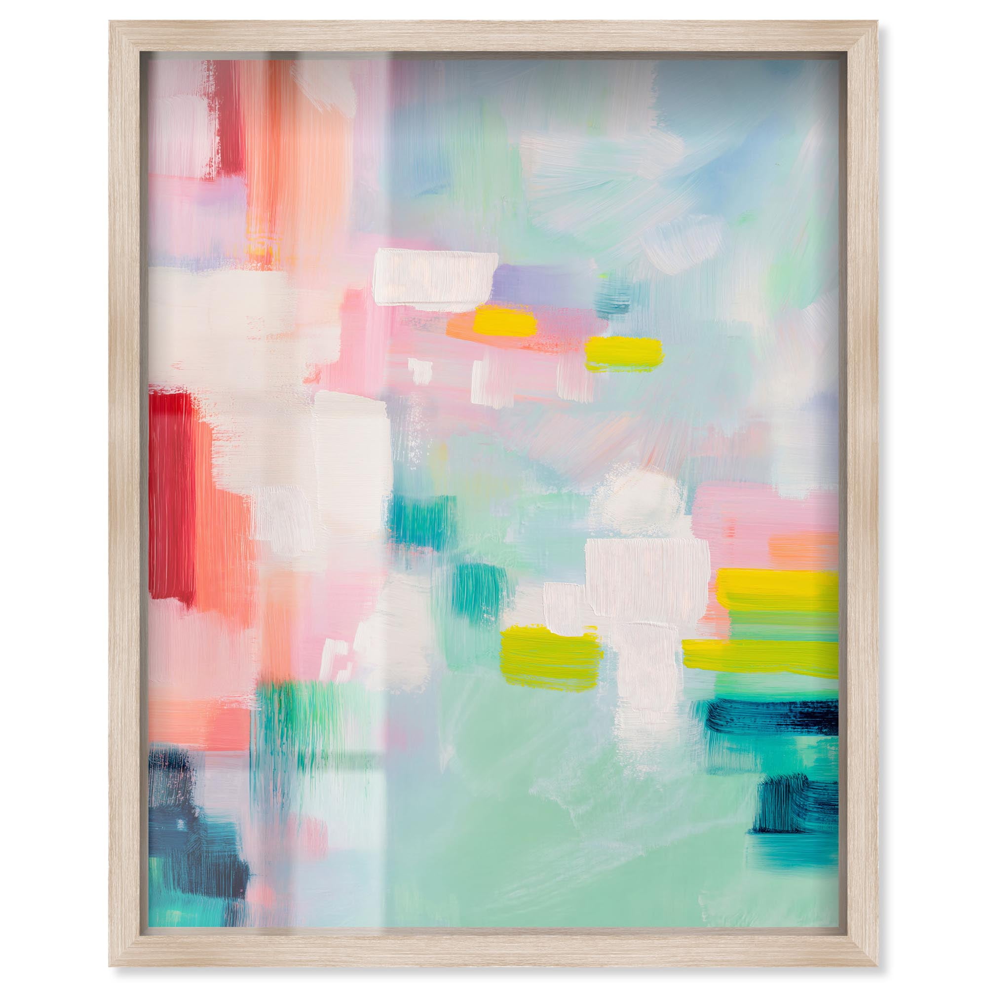 Mirthful Splashes III Shadowbox Print Bright Wall Decor by Art Remedy ...