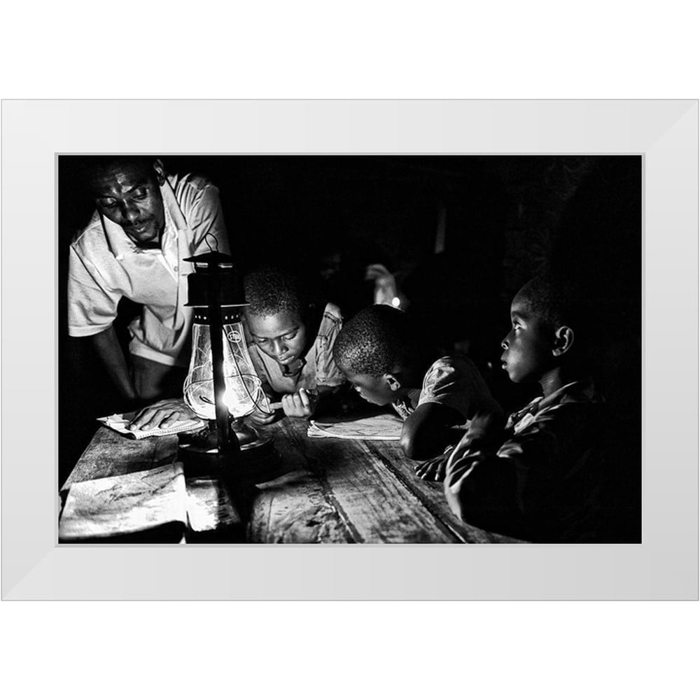 Mirzaie, Foad 24x17 White Modern Wood Framed Museum Art Print Titled - Untitled - Walmart.com