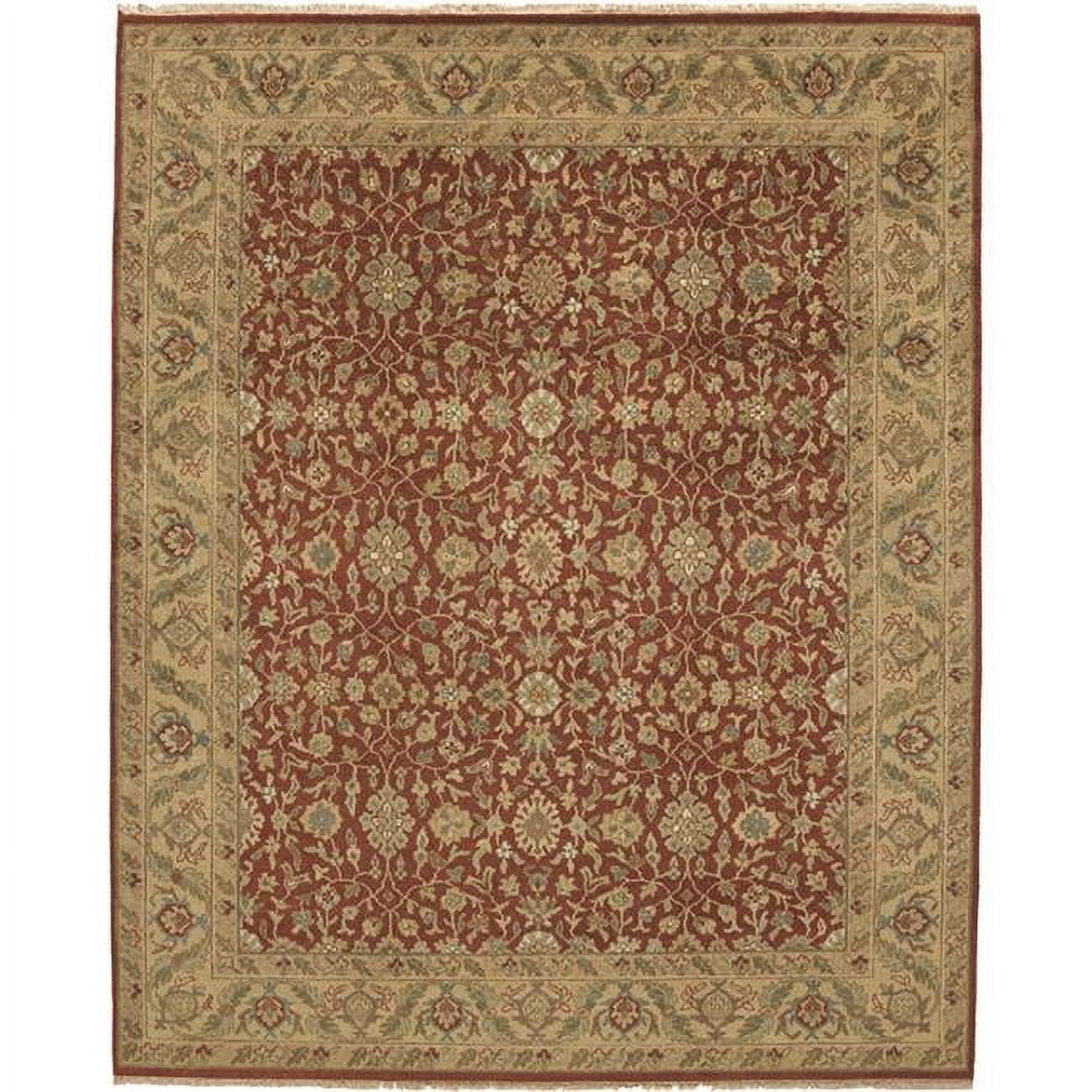 Mirzapur Yezd Red & Light Gold Area Rug - 8 x 10 ft. - Walmart.com