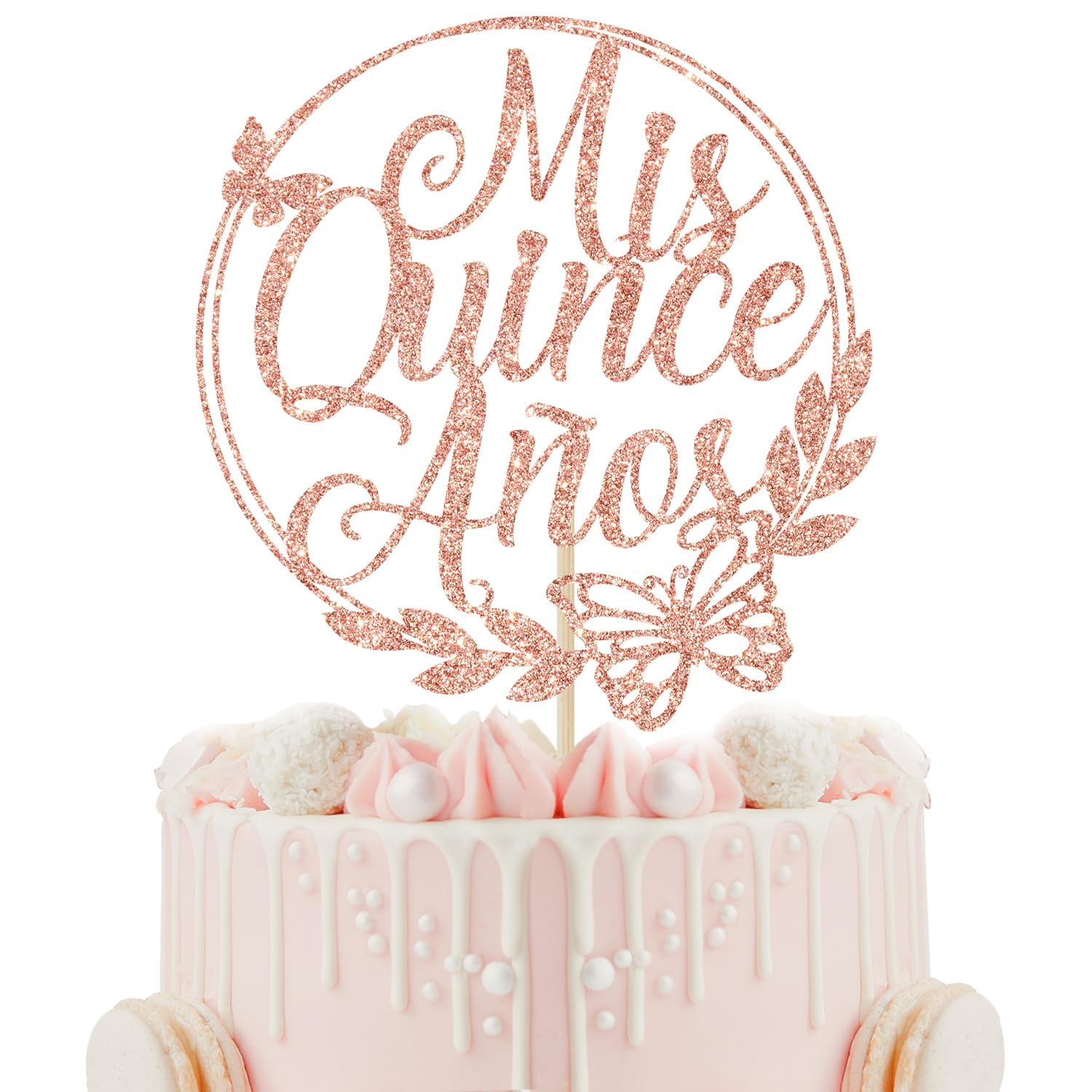 Mis Quince AnosITSC Cake Topper, Feliz 15 Anos, 15th Birthday Cake ...